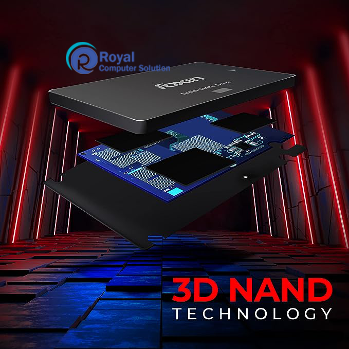 Foxin FX 512 GB PRO SSD with TLC 3D NAND Technology, 2.5 Inch SATA III ...